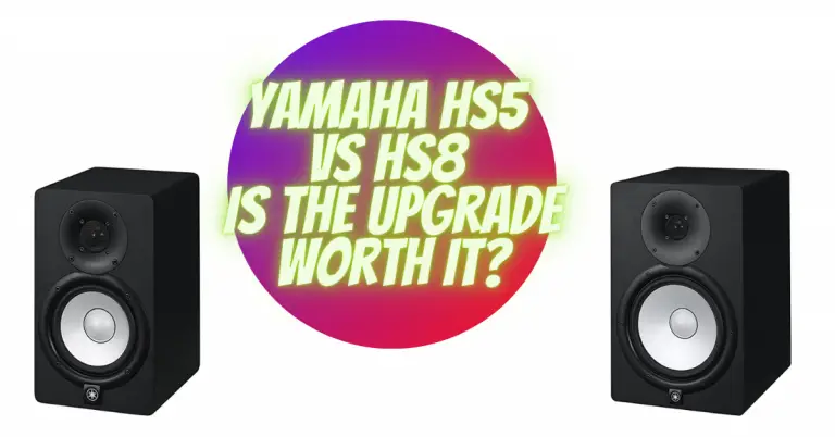 Yamaha HS5 vs HS8 is the upgrade worth it? - All For Turntables