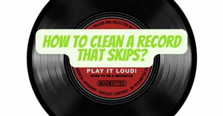 How to clean a record that skips? - All For Turntables