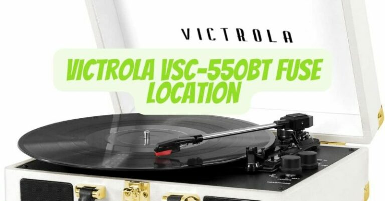 Victrola VSC-550BT fuse location - All For Turntables