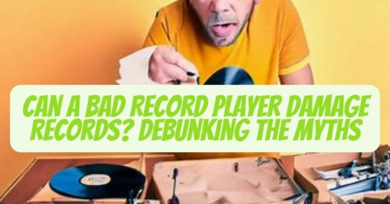 Can a Bad Record Player Damage Records? Debunking the Myths - All For ...