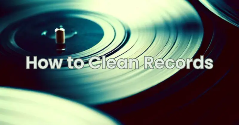 How to Clean Records - All For Turntables