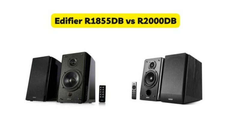 Edifier R1855DB vs R2000DB - All For Turntables