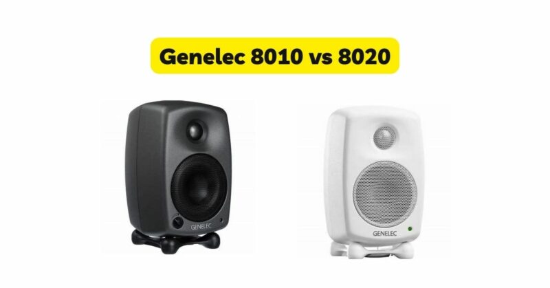Genelec 8010 vs 8020 - All For Turntables