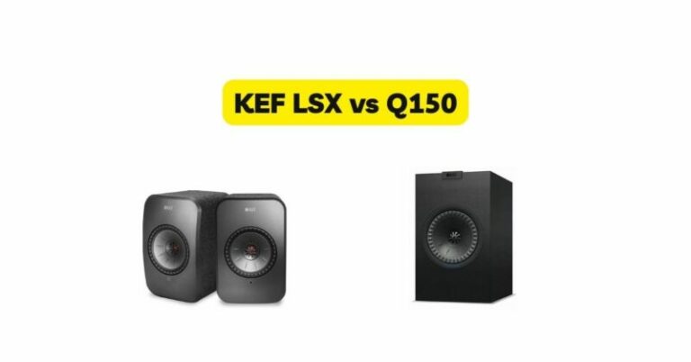 KEF LSX vs Q150 - All For Turntables