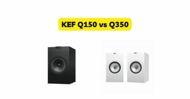 KEF Q150 vs Q350 - All For Turntables