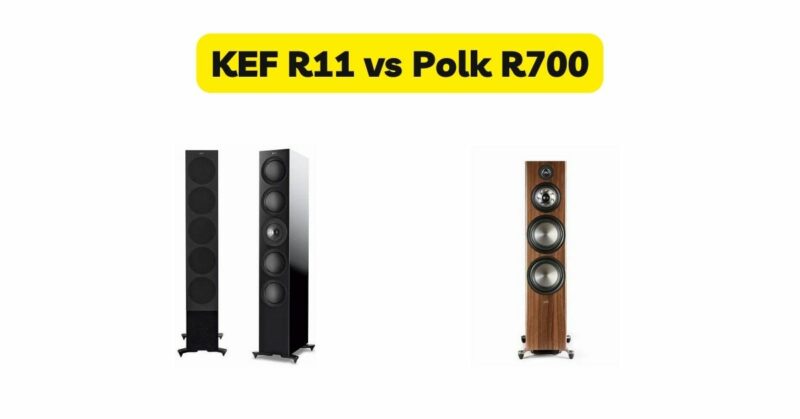 KEF R11 vs Polk R700 - All For Turntables