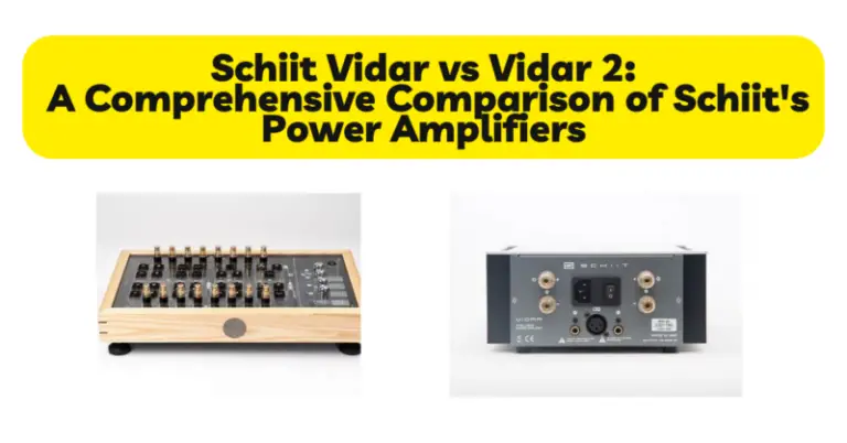 Schiit Vidar vs Vidar 2: A Comprehensive Comparison of Schiit's Power ...