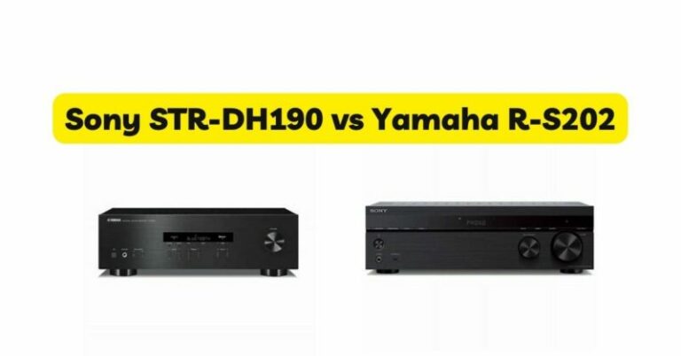 Sony STR-DH190 vs Yamaha R-S202 - All For Turntables