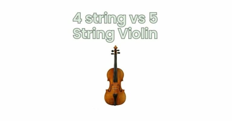 4 string vs 5 String Violin - All For Turntables