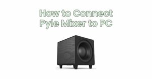 How to Connect Pyle Mixer to PC - All For Turntables