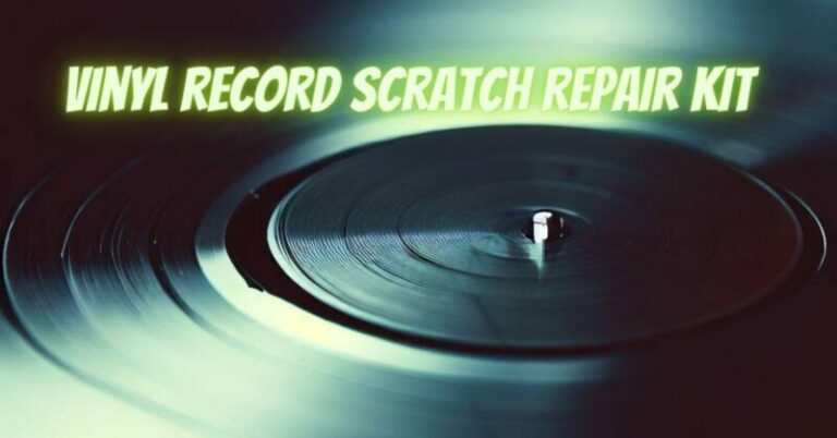Vinyl record scratch repair kit - All For Turntables