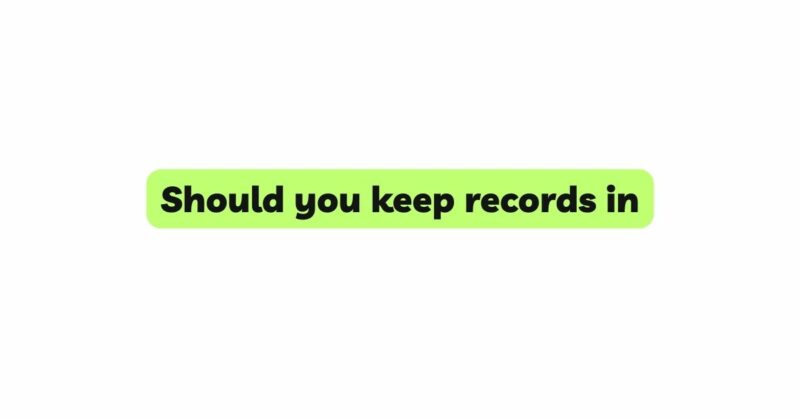 Should you keep records in - All For Turntables