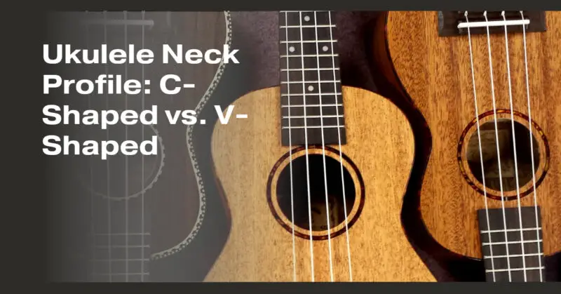 Ukulele Neck Profile: C-Shaped vs. V-Shaped - All For Turntables