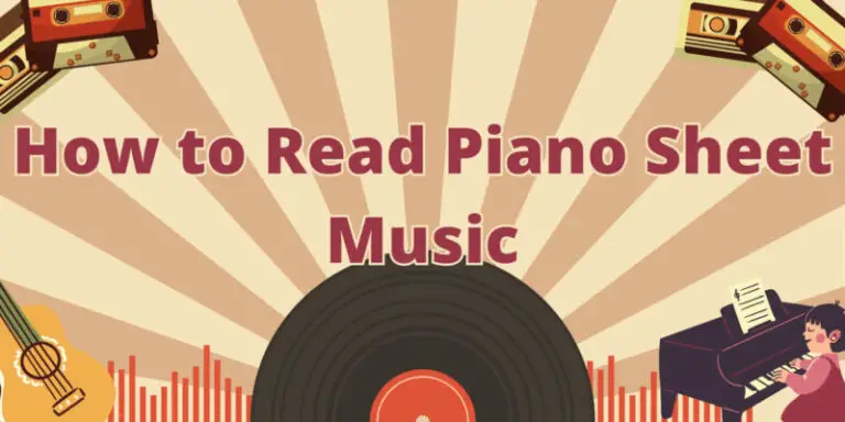 How to Read Piano Sheet Music - All For Turntables