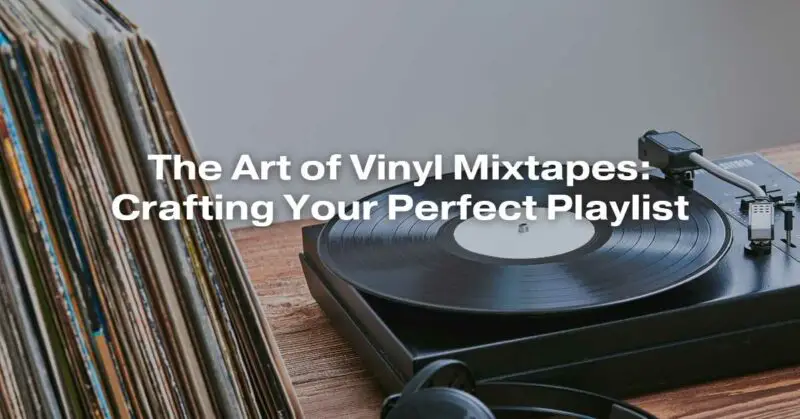 The Art of Vinyl Mixtapes: Crafting Your Perfect Playlist - All For ...