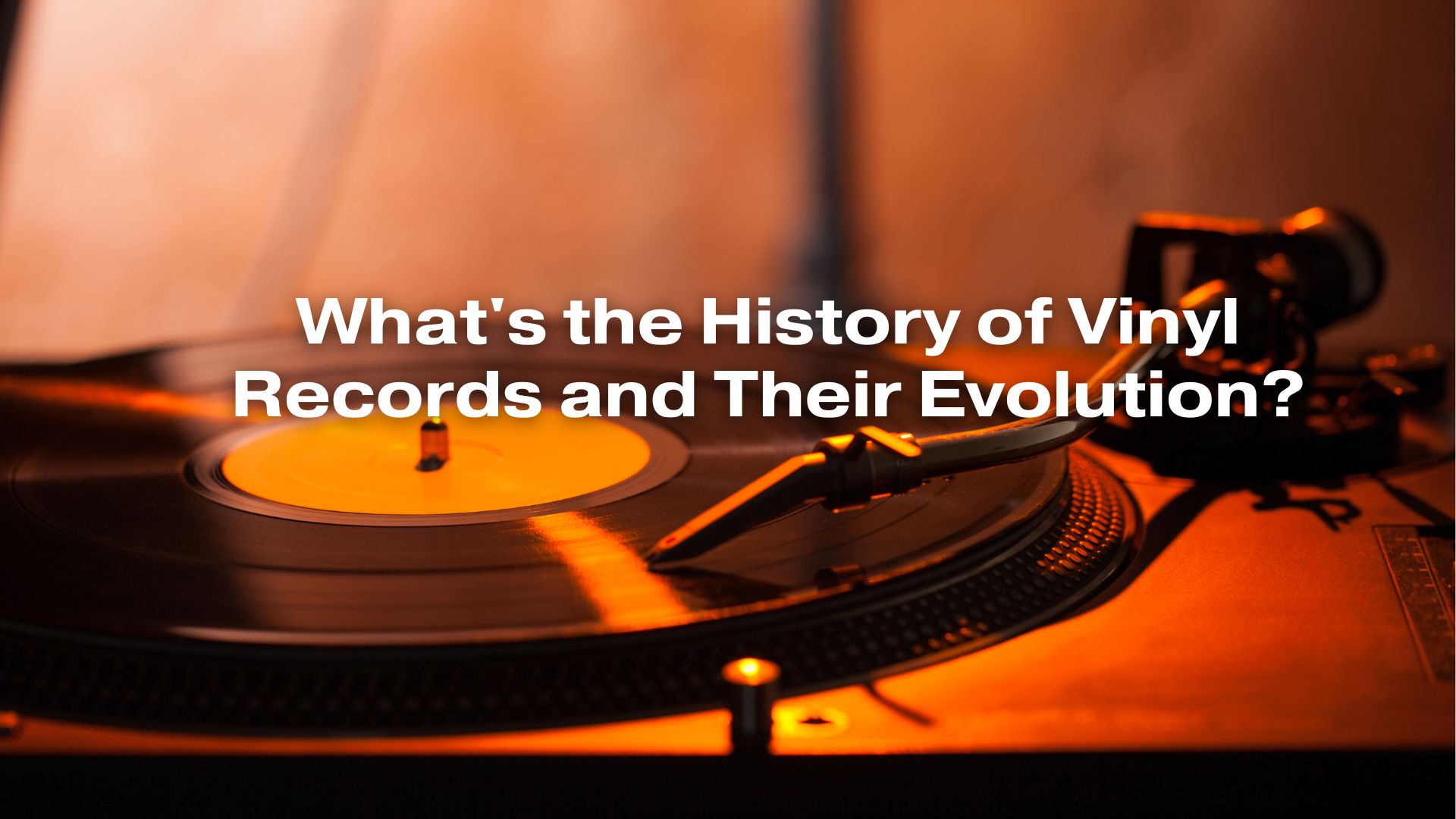 What's the History of Vinyl Records and Their Evolution? - All For ...