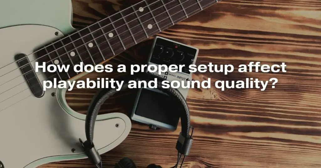 How Does a Proper Setup Affect Playability and Sound Quality? - All For Turntables