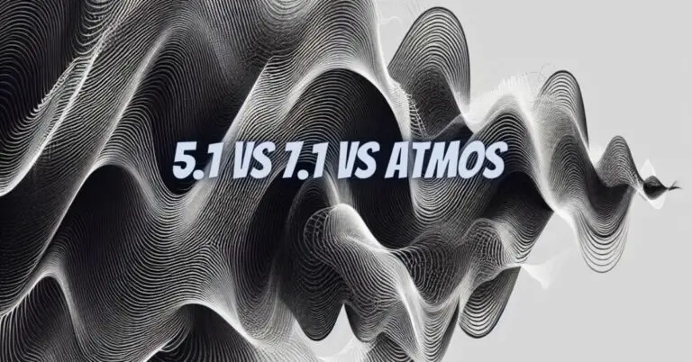 5.1 vs 7.1 vs Atmos - All For Turntables