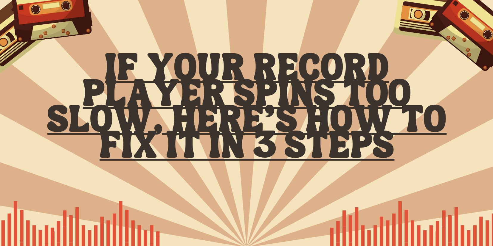 If Your Record Player Spins Too Slow, Here's How to Fix It in 3 Steps ...