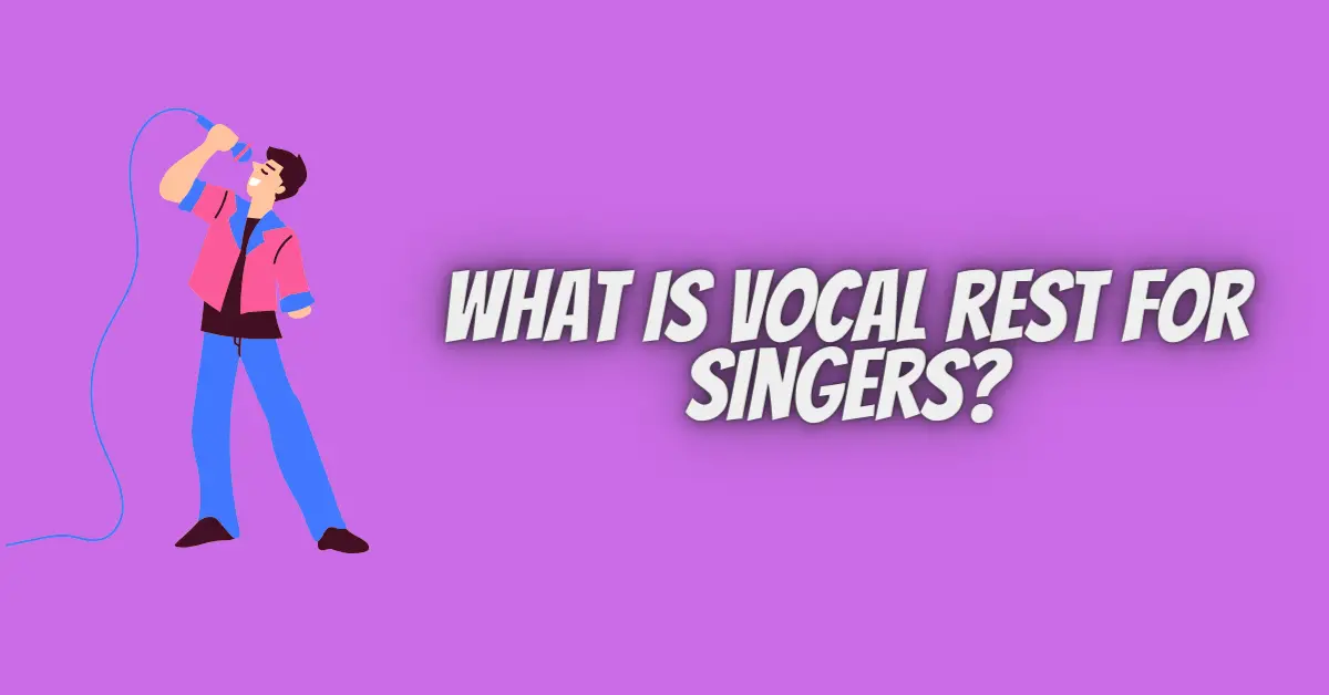 What is vocal rest for singers? - All For Turntables