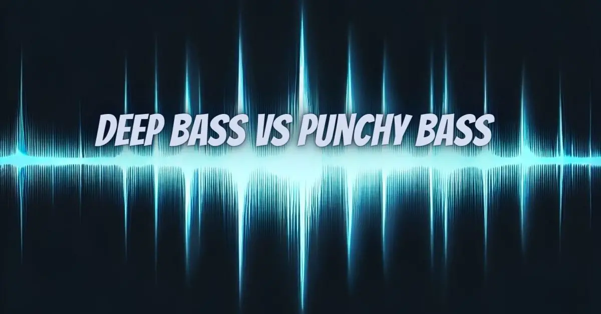Deep bass vs punchy bass - All For Turntables