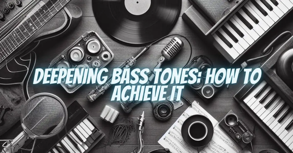 Deepening Bass Tones: How to Achieve It - All For Turntables