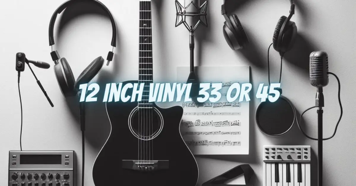 12 inch vinyl 33 or 45 - All For Turntables