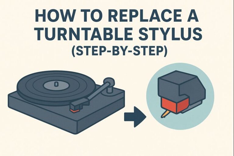 How to Replace a Turntable Stylus (Step-by-Step Guide) - All For Turntables