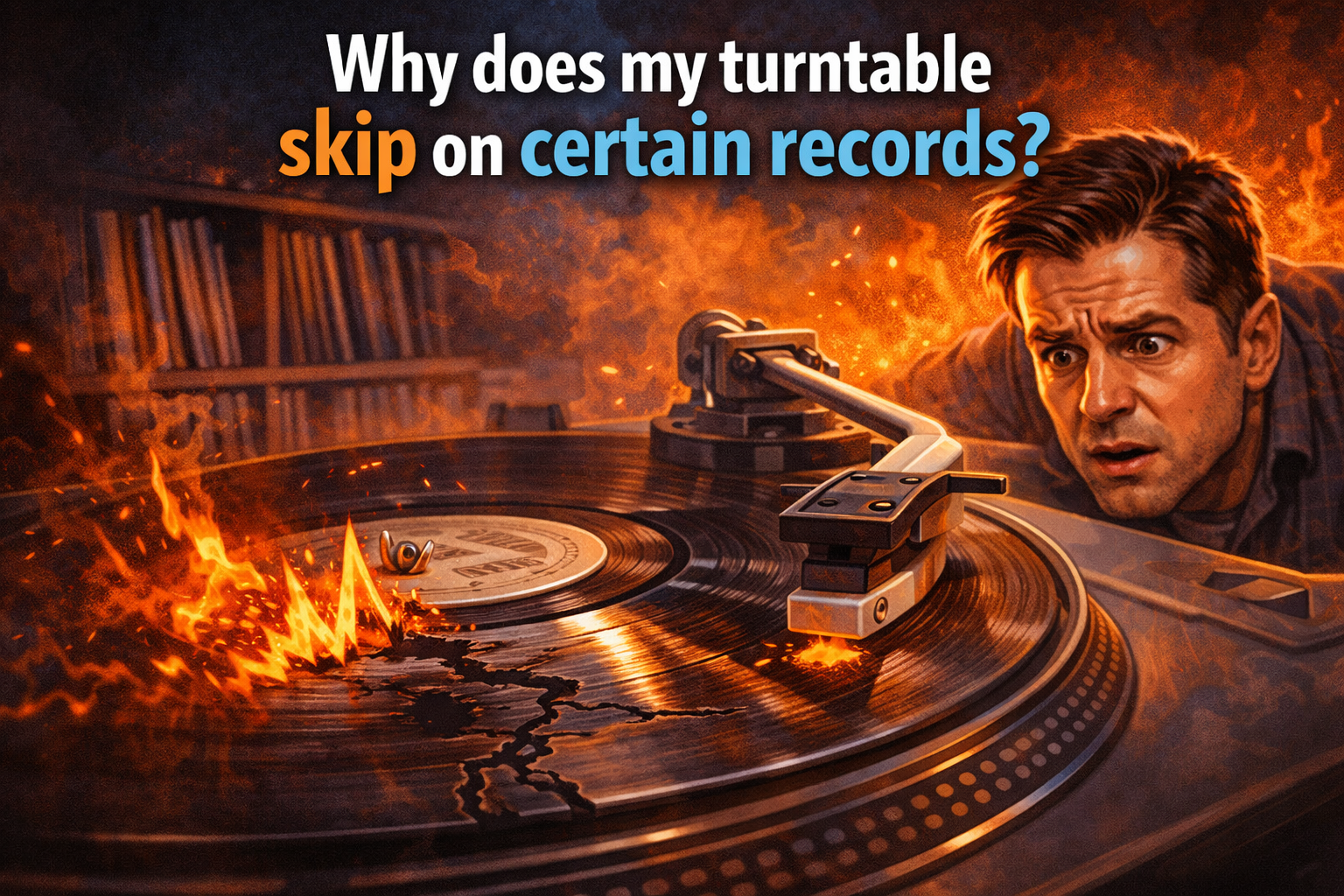 Why Does My Turntable Skip on Certain Records? - All For Turntables