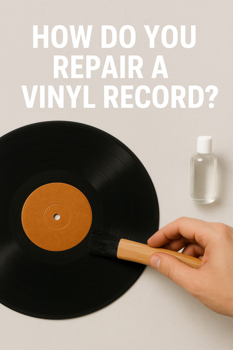 How Do You Repair a Vinyl Record? - All For Turntables