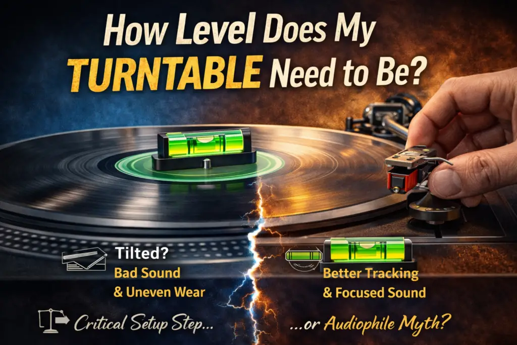 How Level Does My Turntable Need to Be? - All For Turntables
