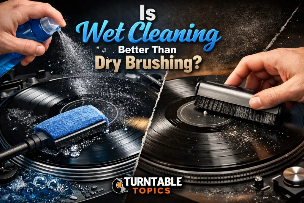 Is Wet Cleaning Better Than Dry Brushing? - All For Turntables