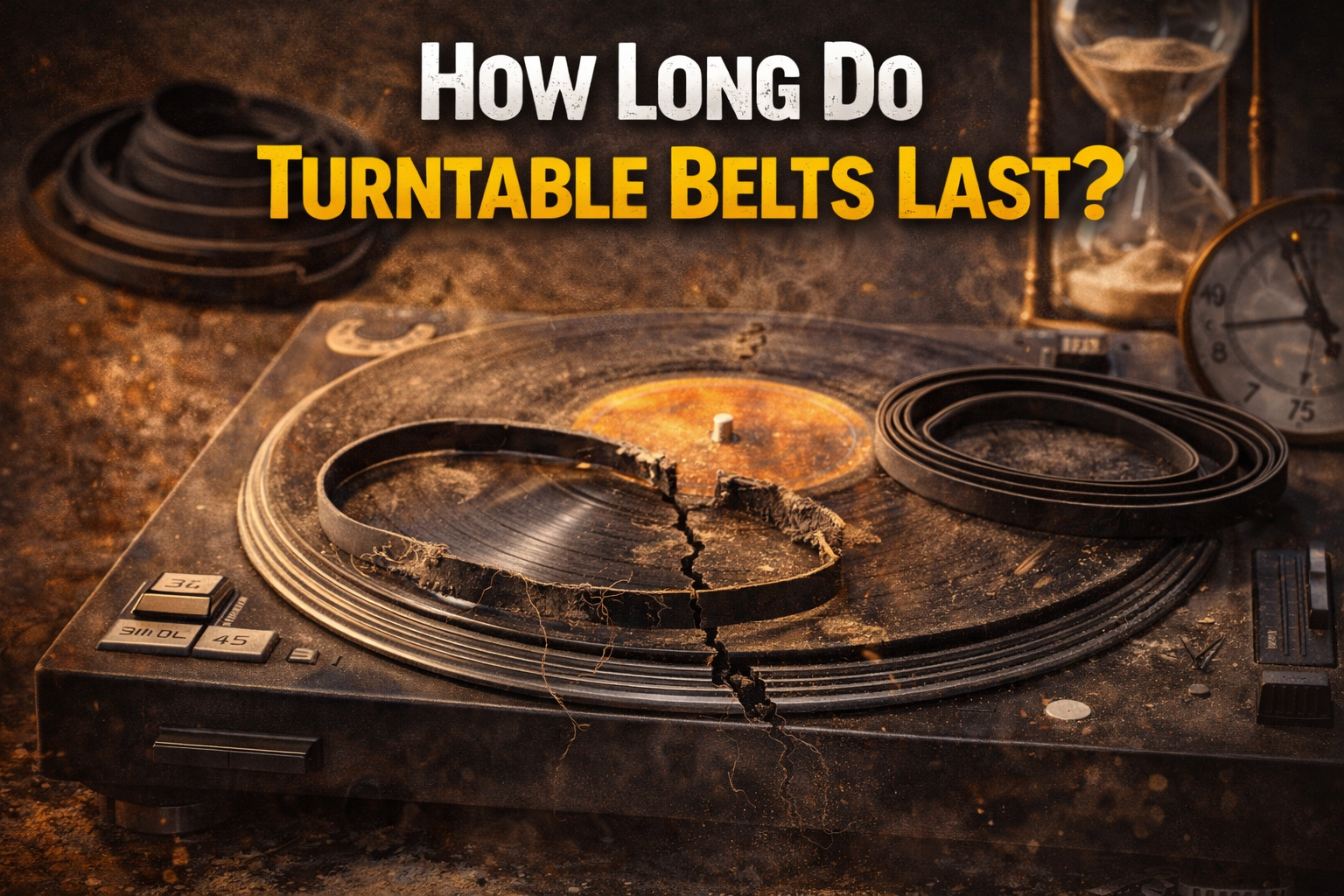 How Long Do Turntable Belts Last? - All For Turntables